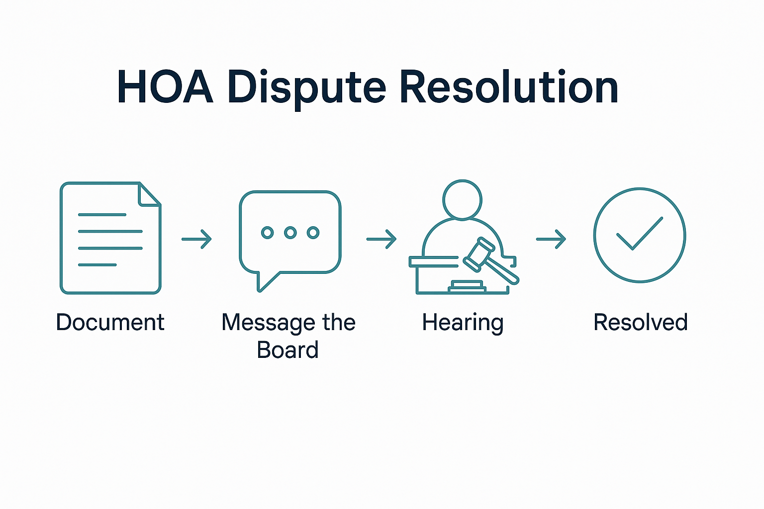 HOA Dispute Resolution: Step-by-Step Guide for Homeowners - RunHOA